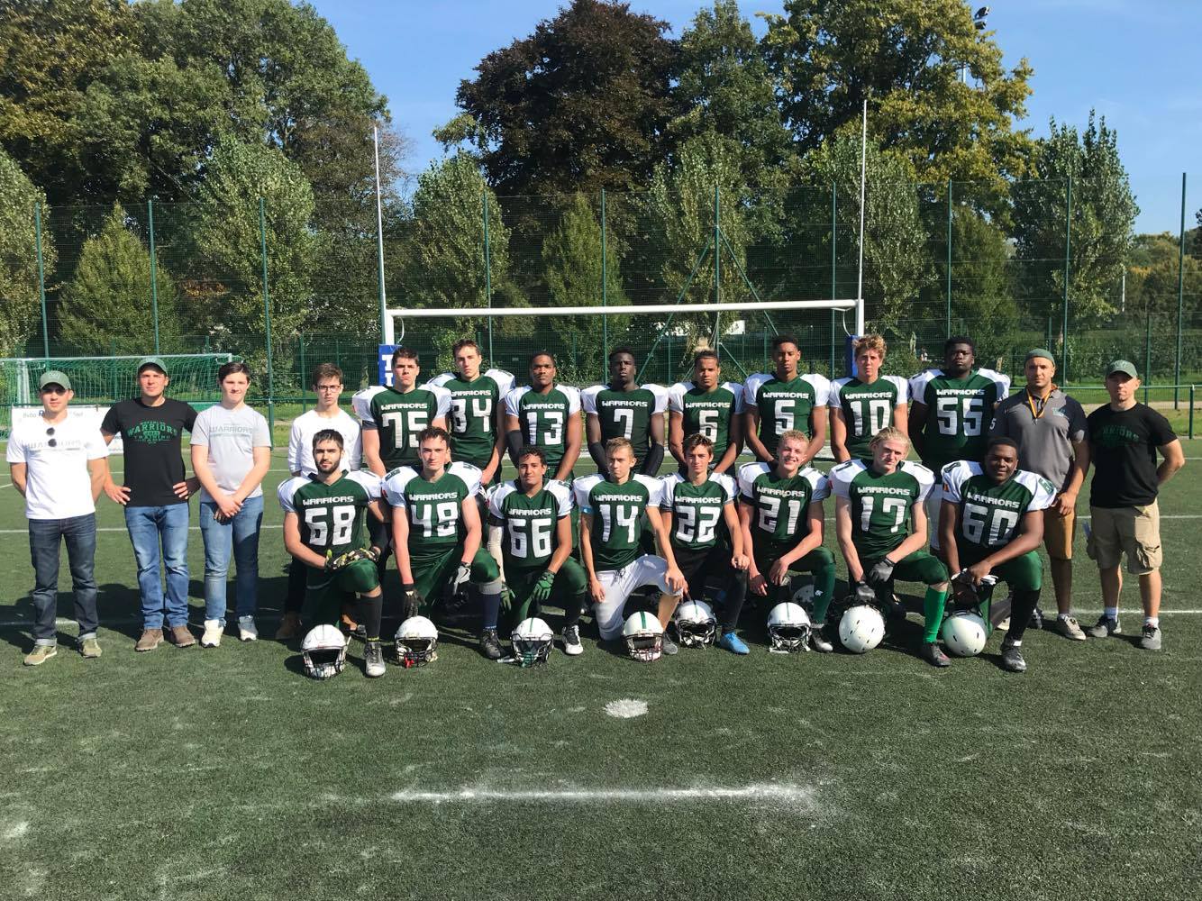 Waterloo Warriors American Football Team – We don't play, We Fight!